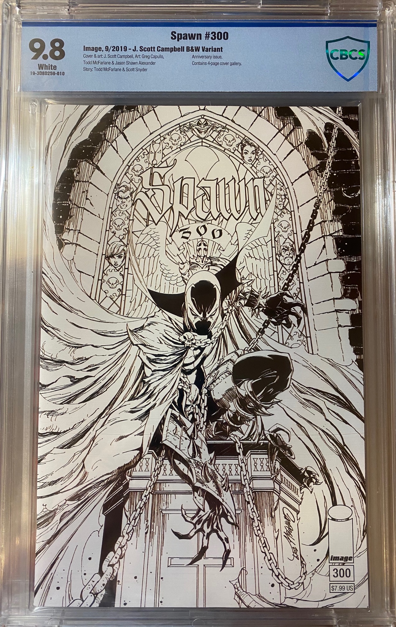 Recent 9.8 Submission for a customer – Mr. Comic Press