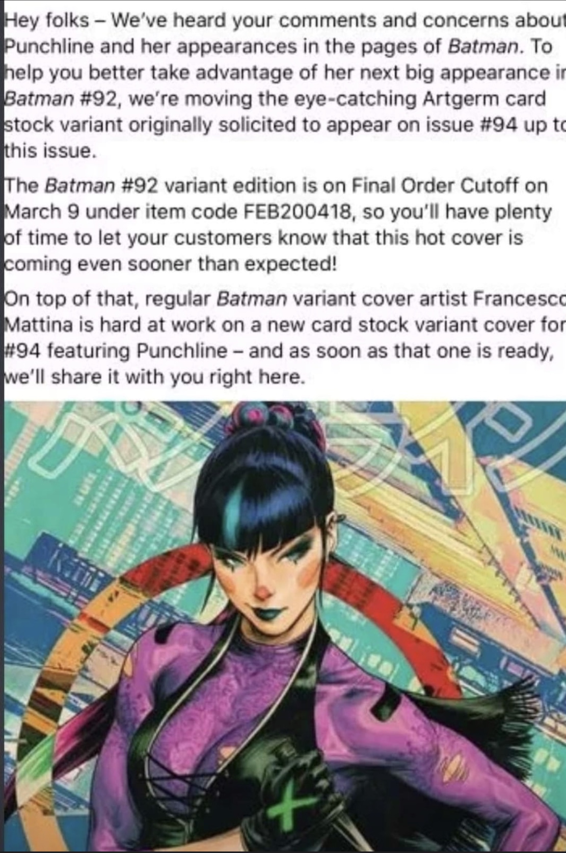 Update to Batman 92 covers. – Mr. Comic Press