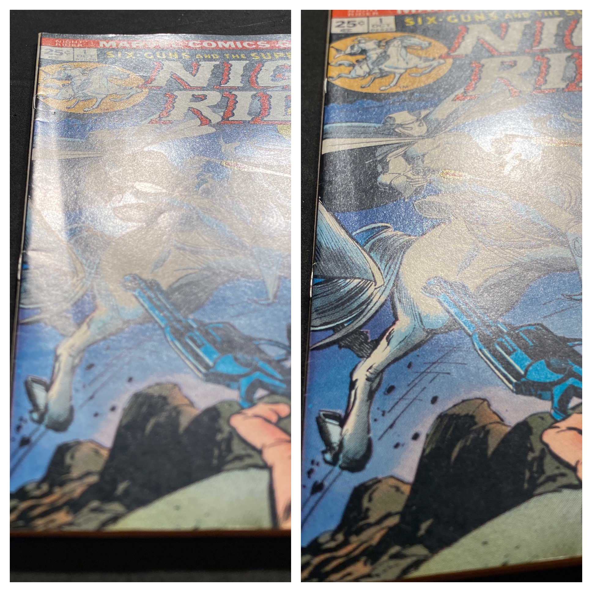 Night Rider 1 (2 copies) B&A – Mr. Comic Press